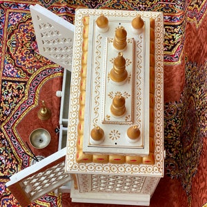 Wood Mandirwooden Indian Handcrafted Mandir Pooja Ghar Mandap,mandir ...