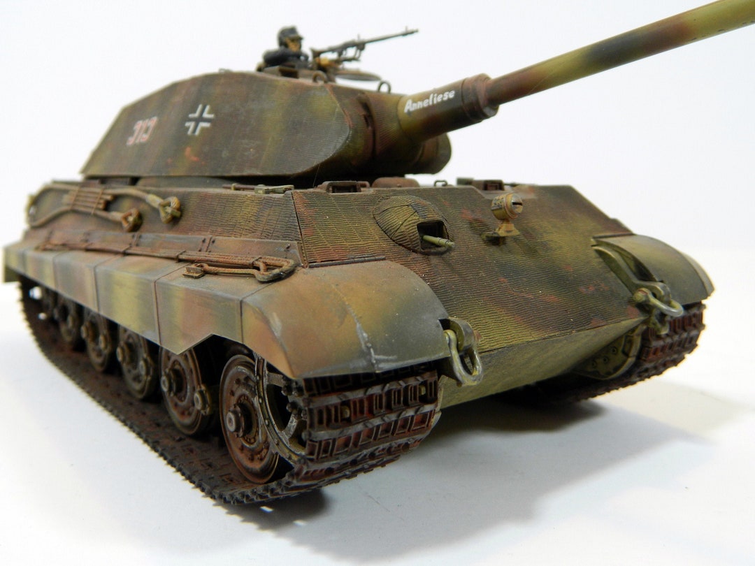 1/35 Scale King Tiger Tank - Scale Model Professionally Built to Order ...