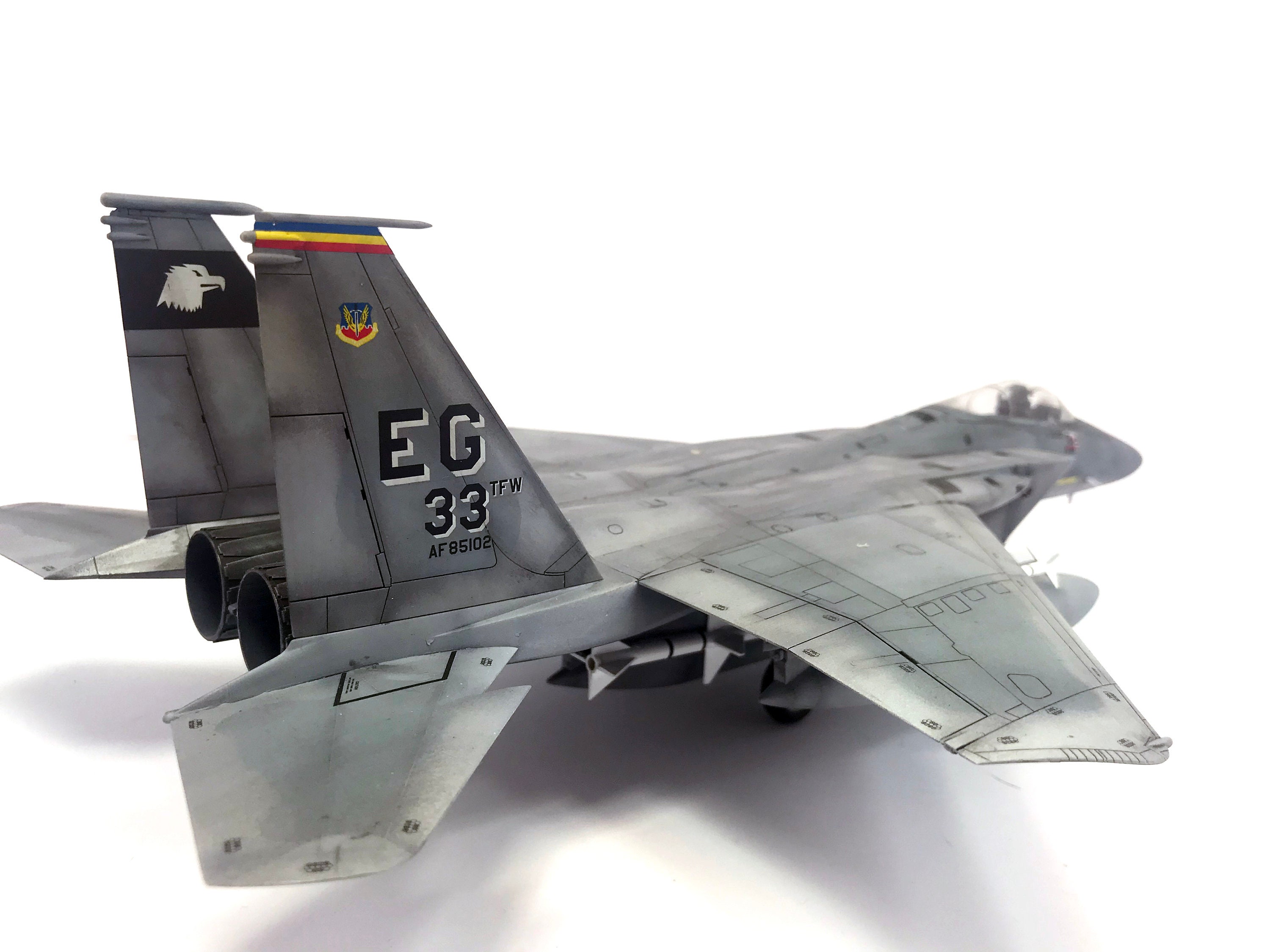 1/48 Scale Mcdonnell Douglas F-15 Eagle - Professionally Built Scale ...