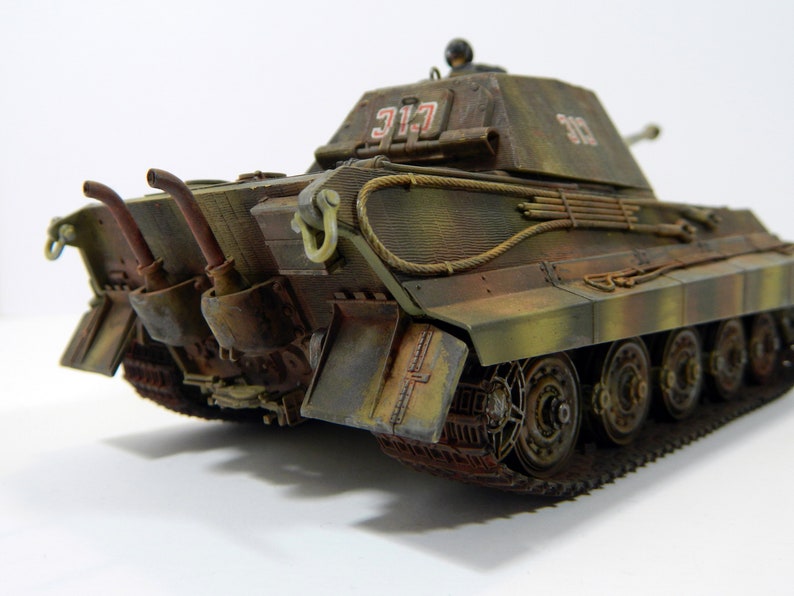 1/35 Scale King Tiger Tank Scale Model Professionally Built to Order - Etsy