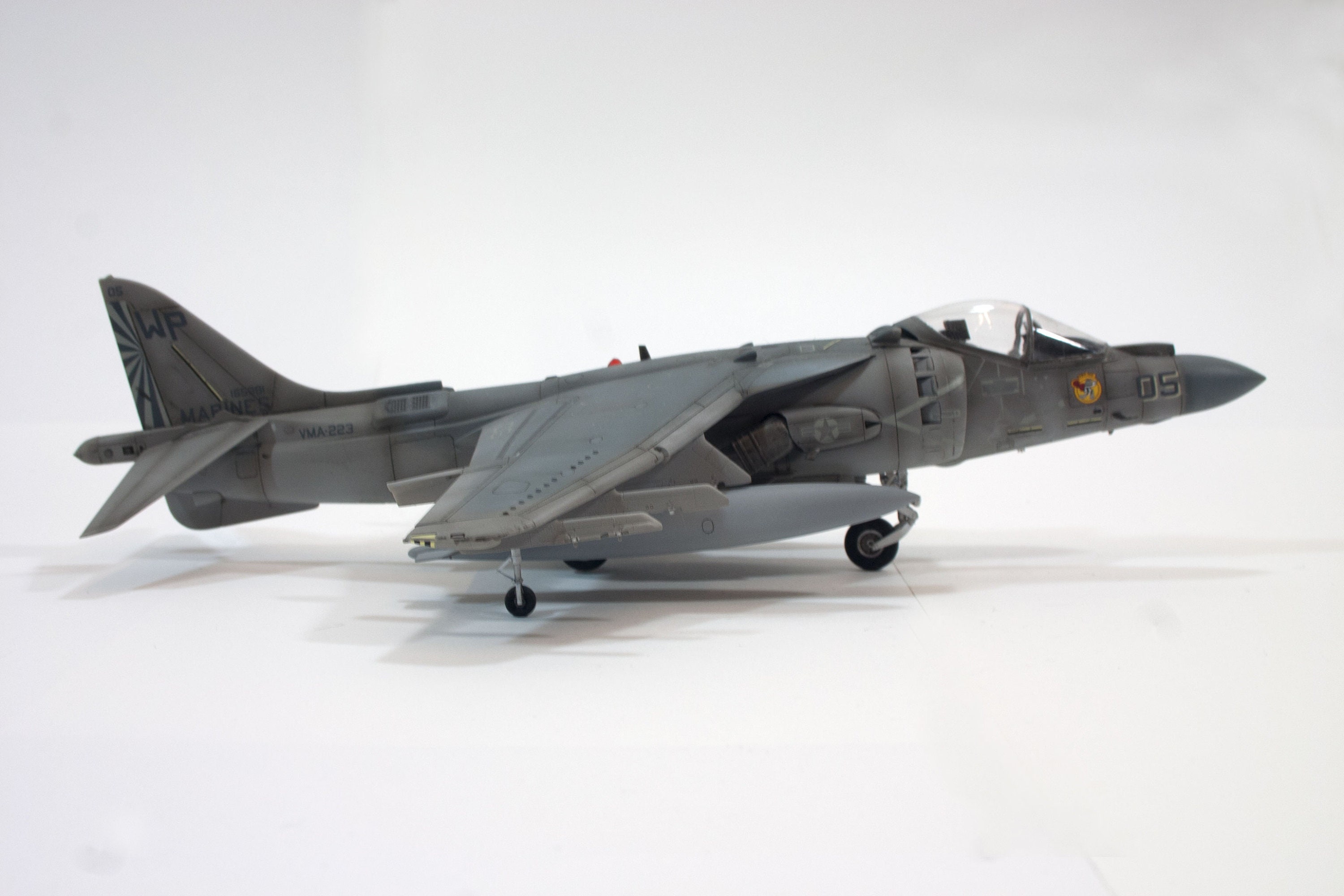 1/48 Scale Harrier AV-8 - Professionally Built Scale Model ...