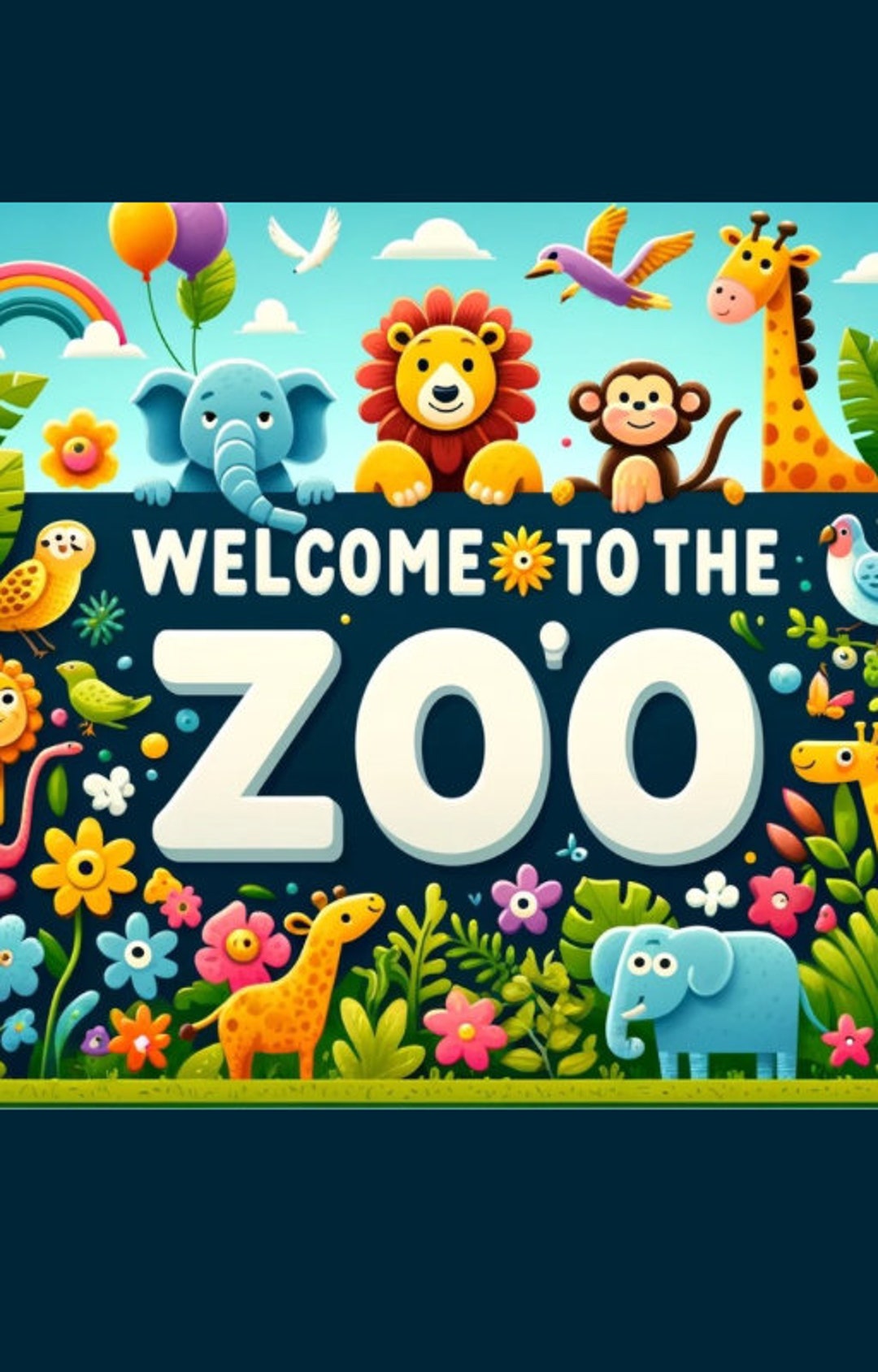 Welcome to the Zoo - Etsy