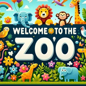 Welcome to the Zoo - Etsy