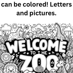 Welcome to the Zoo - Etsy