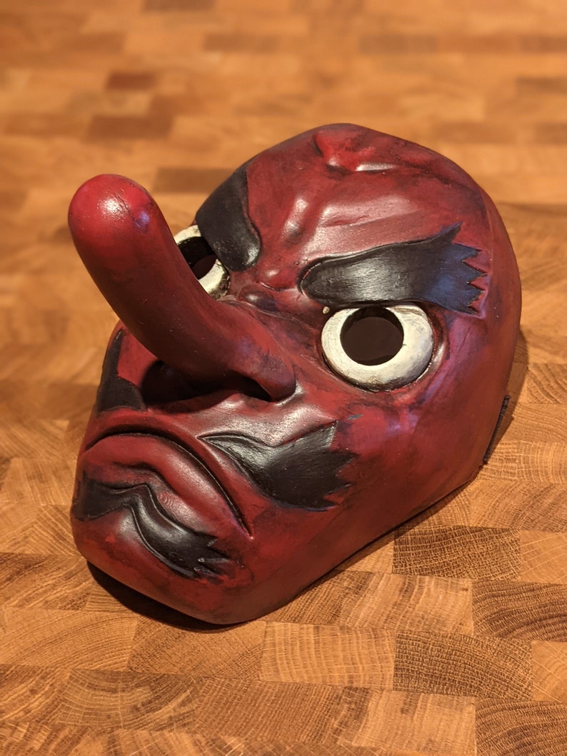 Tengu Mask (digital File) - Etsy