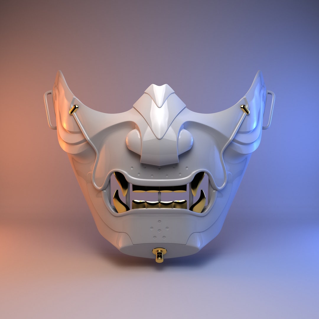 Ghost Mask W/ Filter (digital File) - Etsy