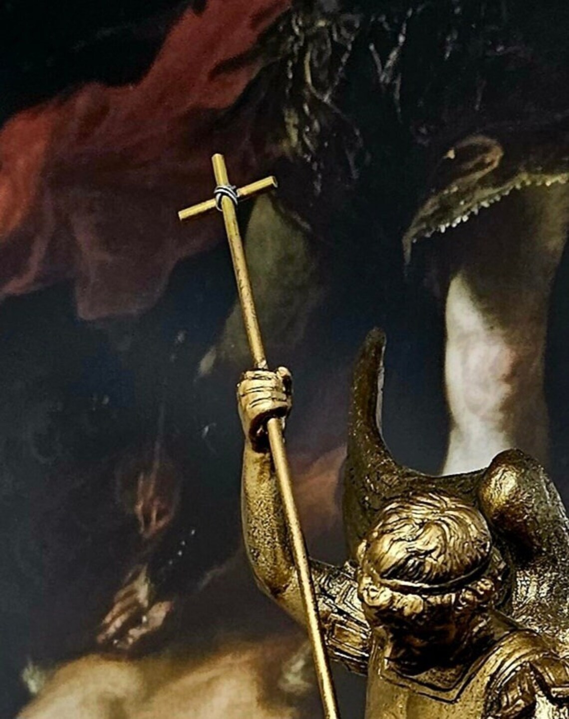 Saint Michael Statue Patron Saint of Army Aviation Airborne ...