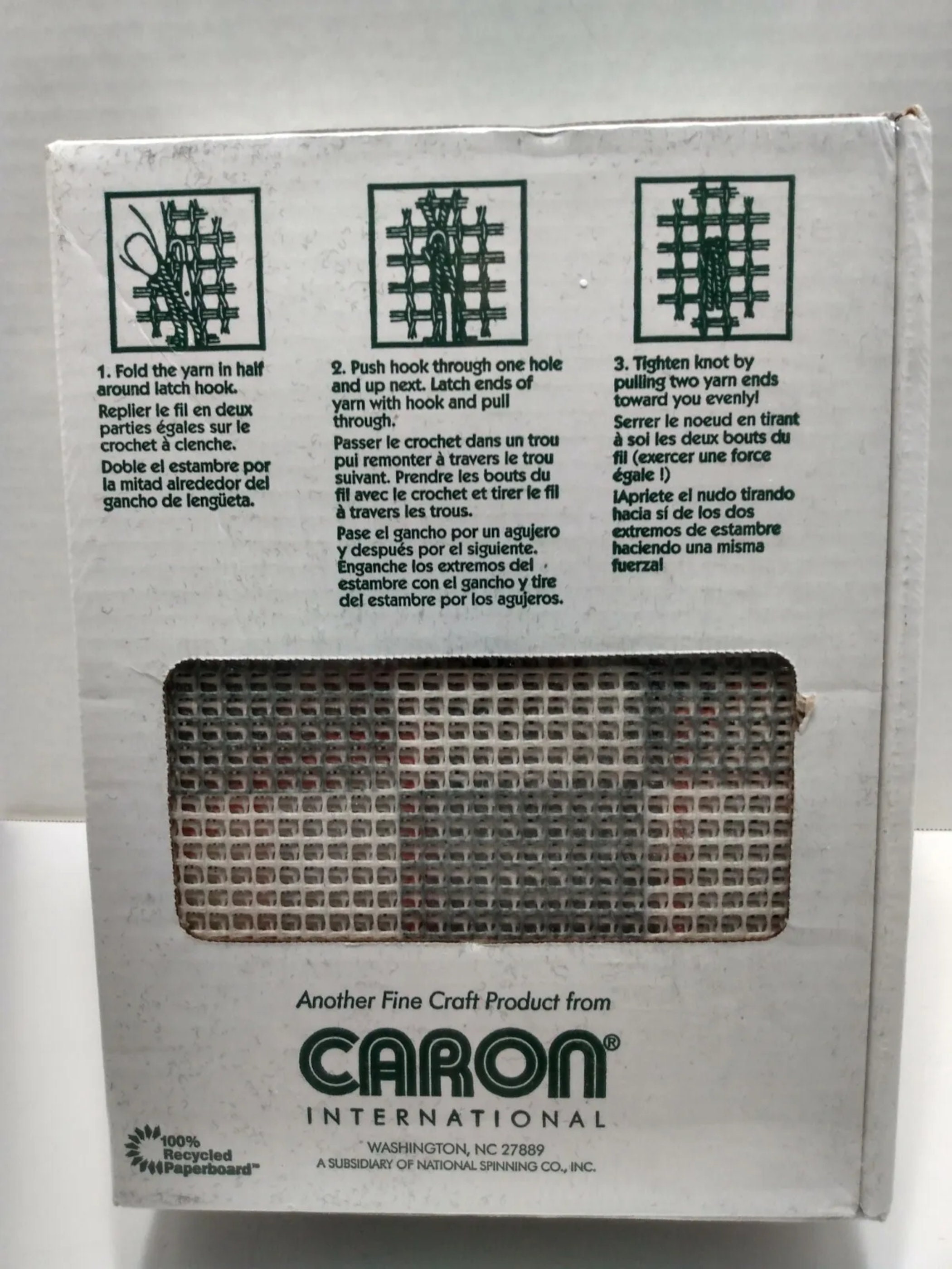 Vintage 1999 Dale Earnhardt, Sr. 3 Nascar Latch Hook Rug Kit by Caron ...