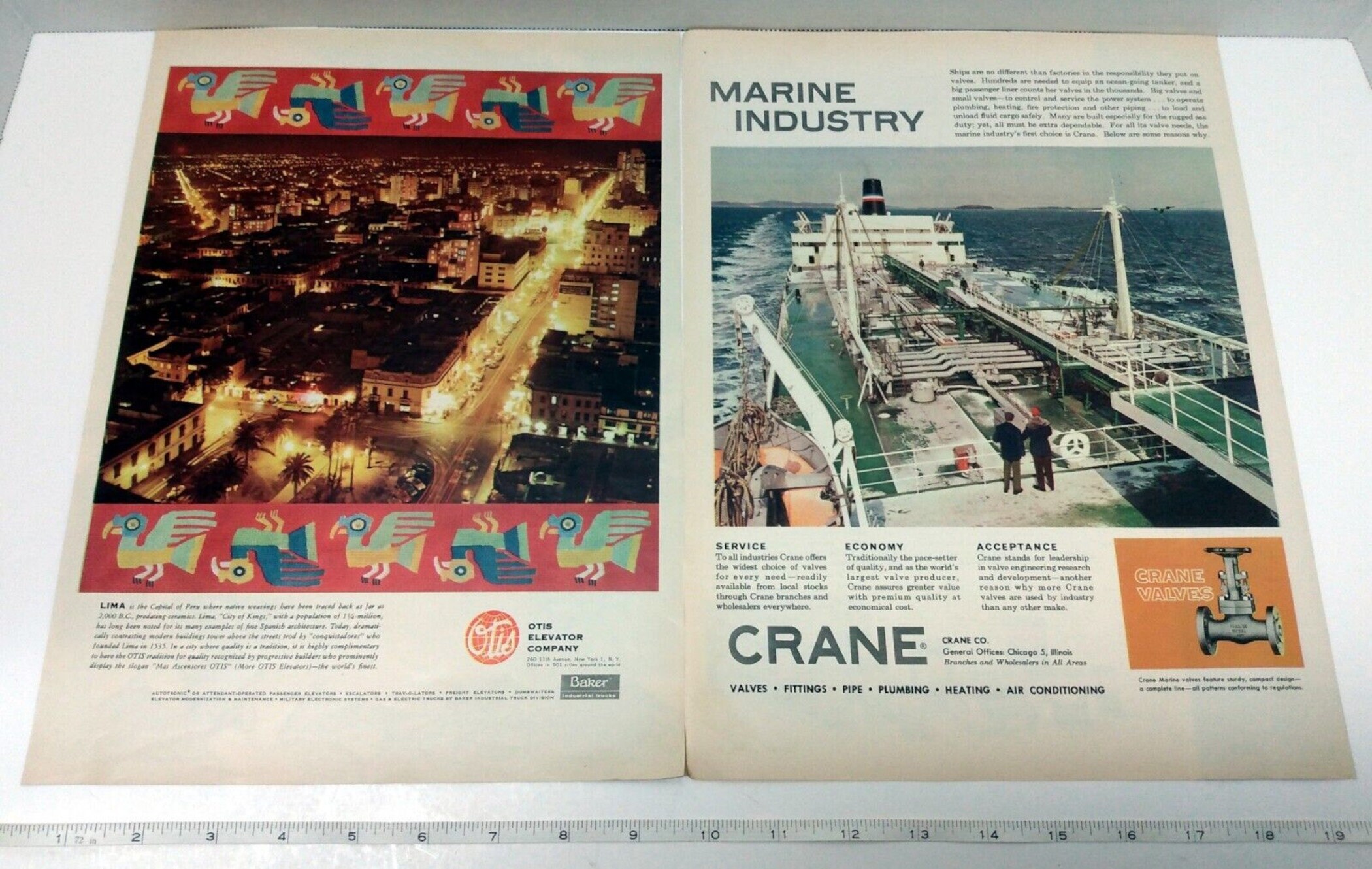 Vintage 1959 Fortune Magazine Full Color Print Ads 16 Pcs - Etsy