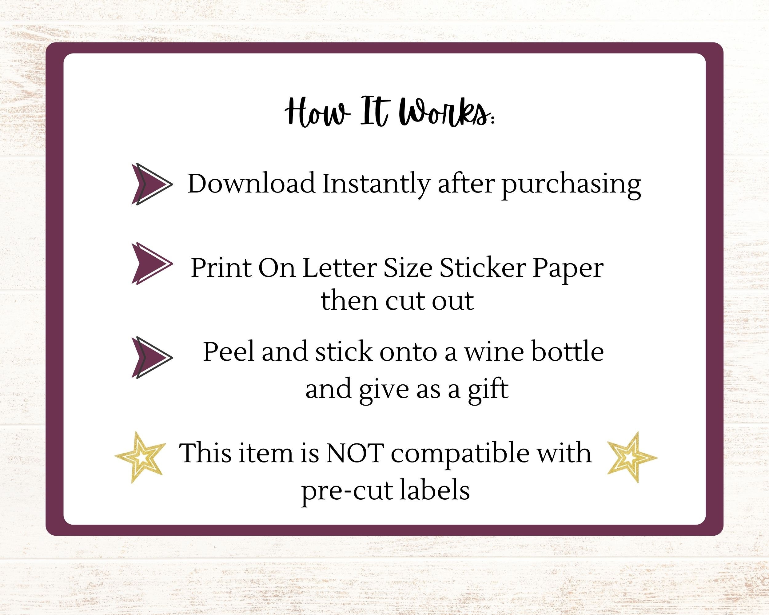 Friendsgiving Wine Label Printable Funny Thanksgiving Wine Bottle Gift ...