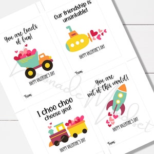 Valentine's Day Card for Kid's Class, Kid's Valentine's Day Card for ...