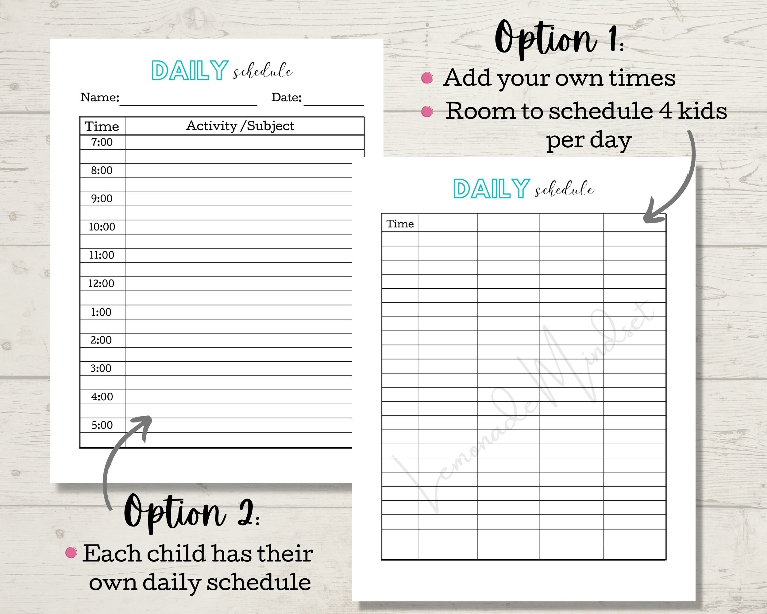 Homeschool Planner Printable, Teacher Planner, Academic Planner, Lesson ...