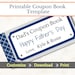 Printable Coupon Book Template for Dad | DIY Father's Day Gift ...