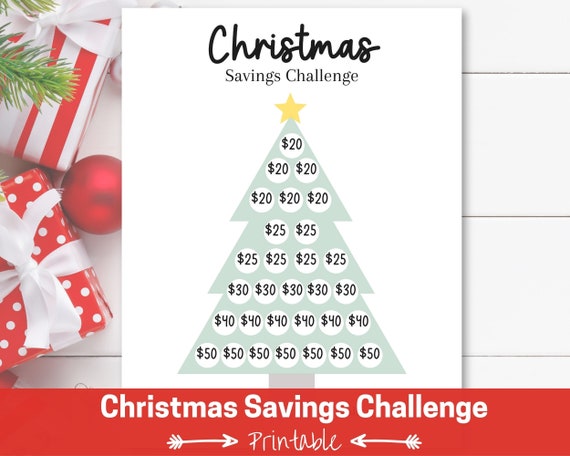 Weekly Christmas Savings Chart