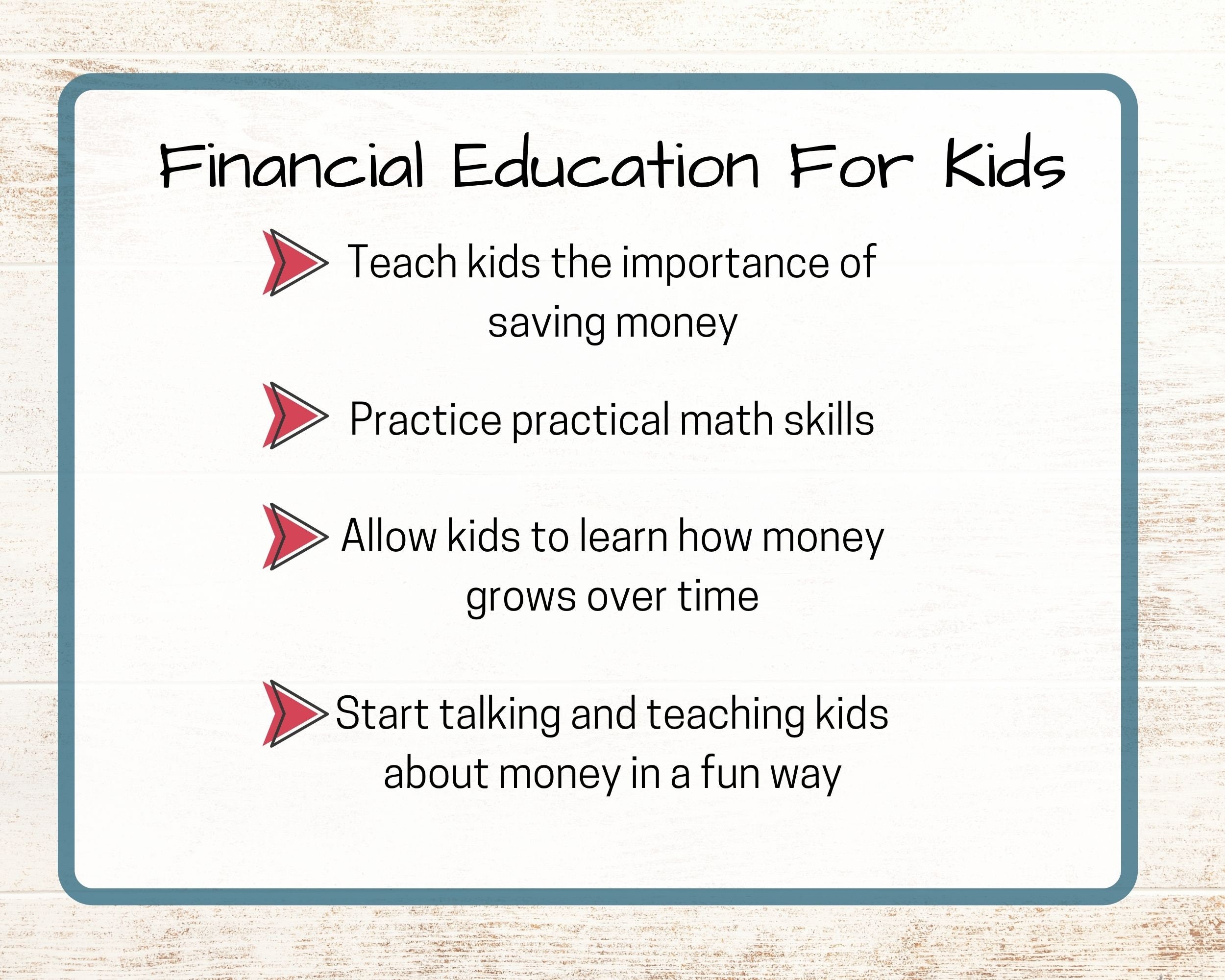 Monthly Money Savings Challenge for Kids - Printable | Money Challenge ...