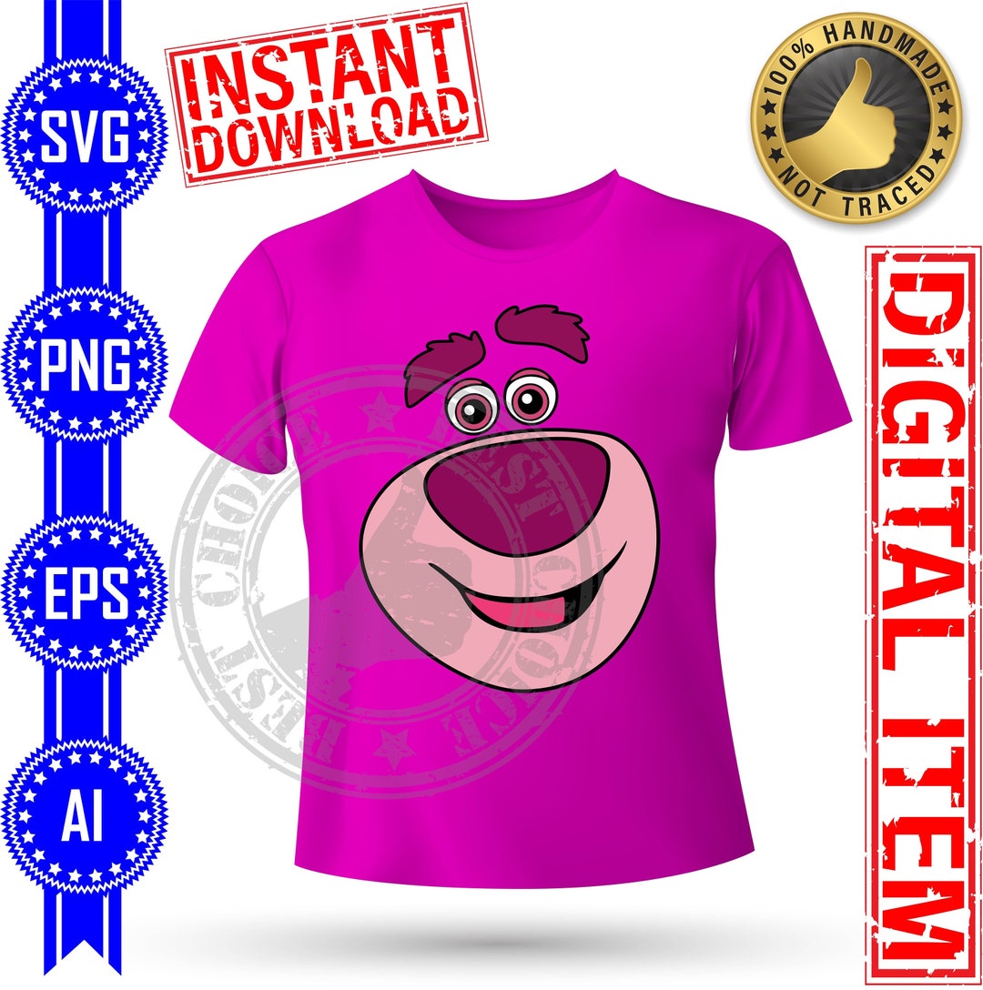 Lotso Bear Svg Lotso Bear Cut File Lotso Bear Toy Story - Etsy