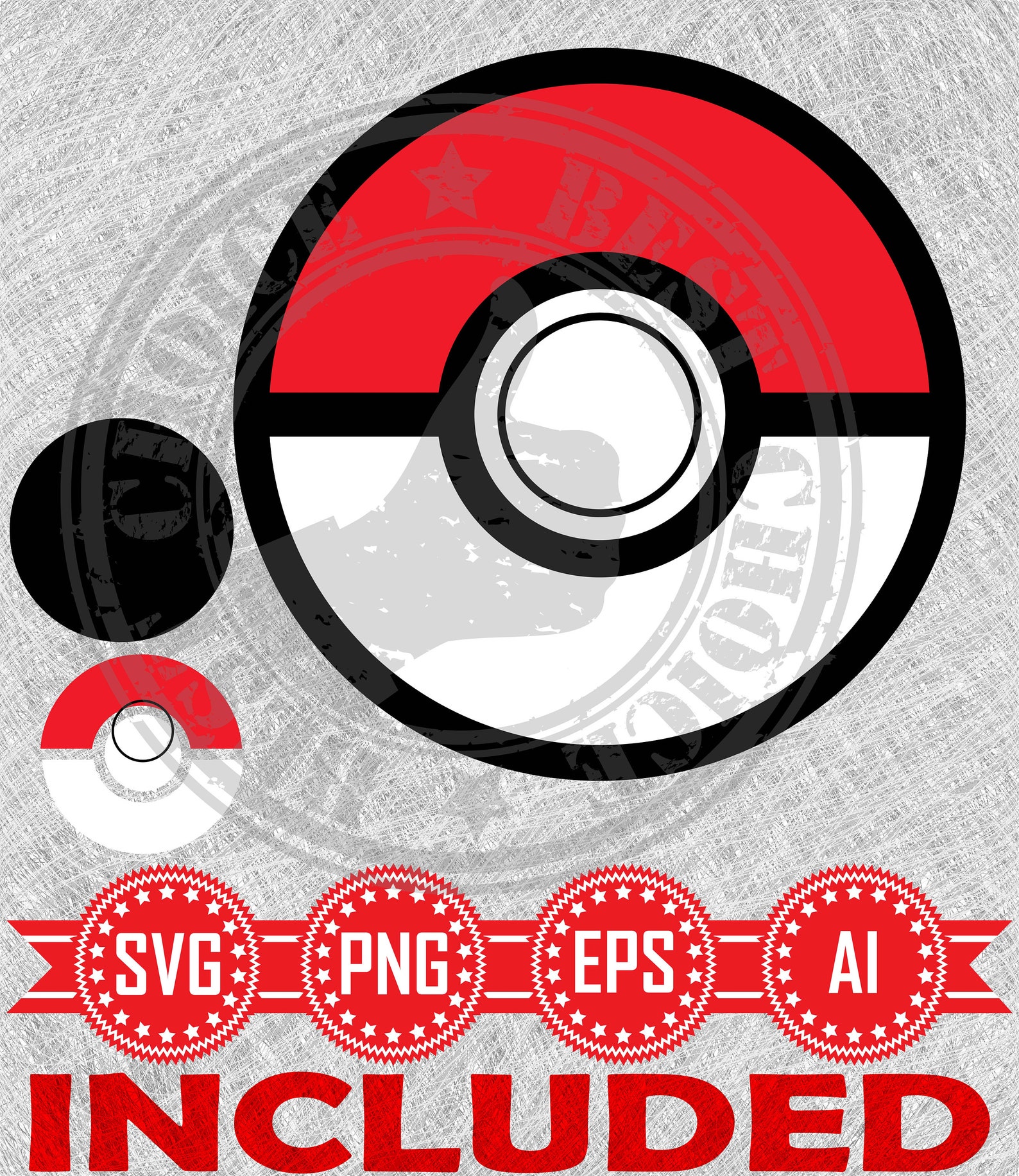 Pokemon ball SVG cut file Pokeball svg Pokemon ball cut | Etsy