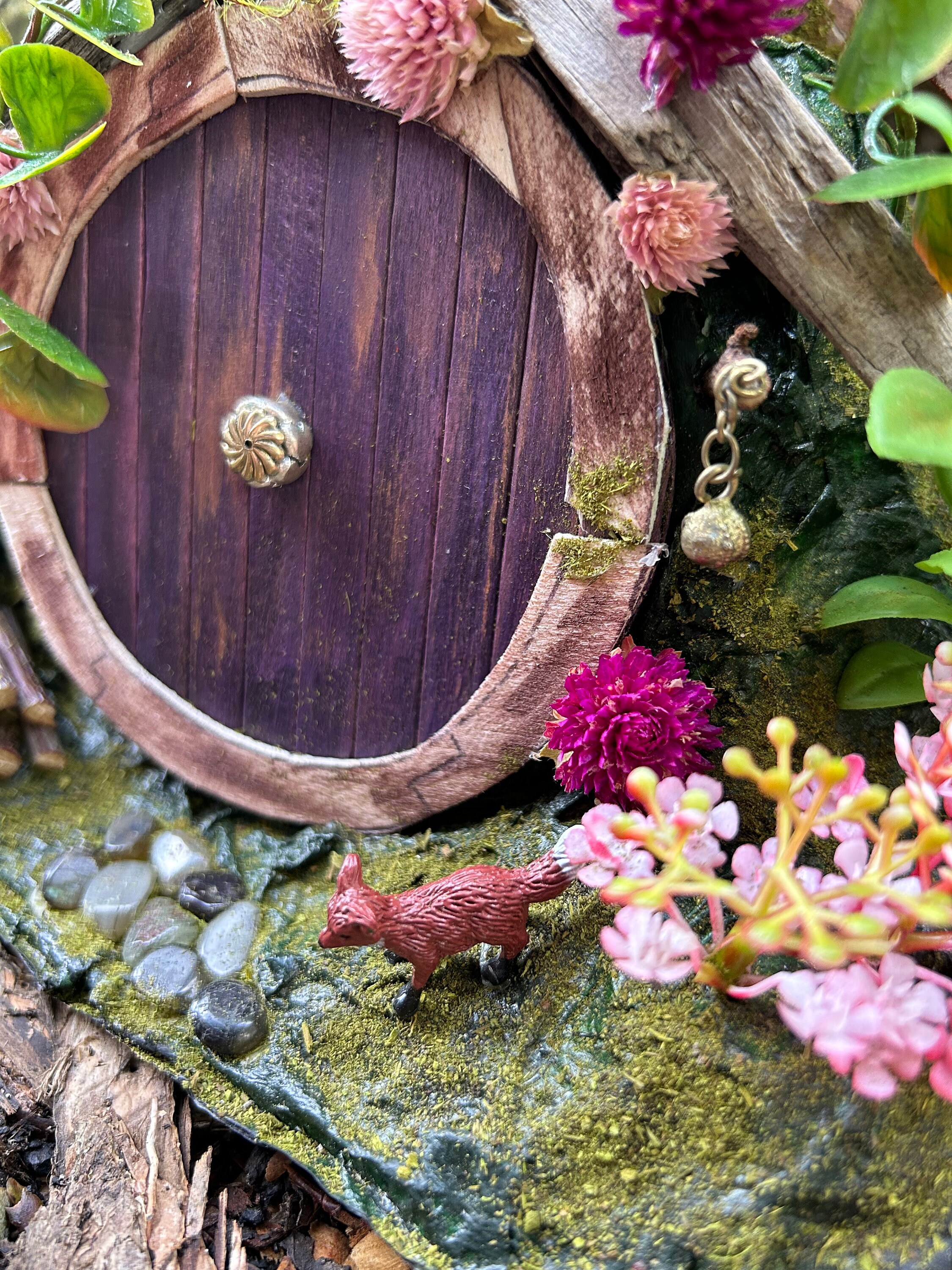 Fox Cottage Fairy Door - Etsy