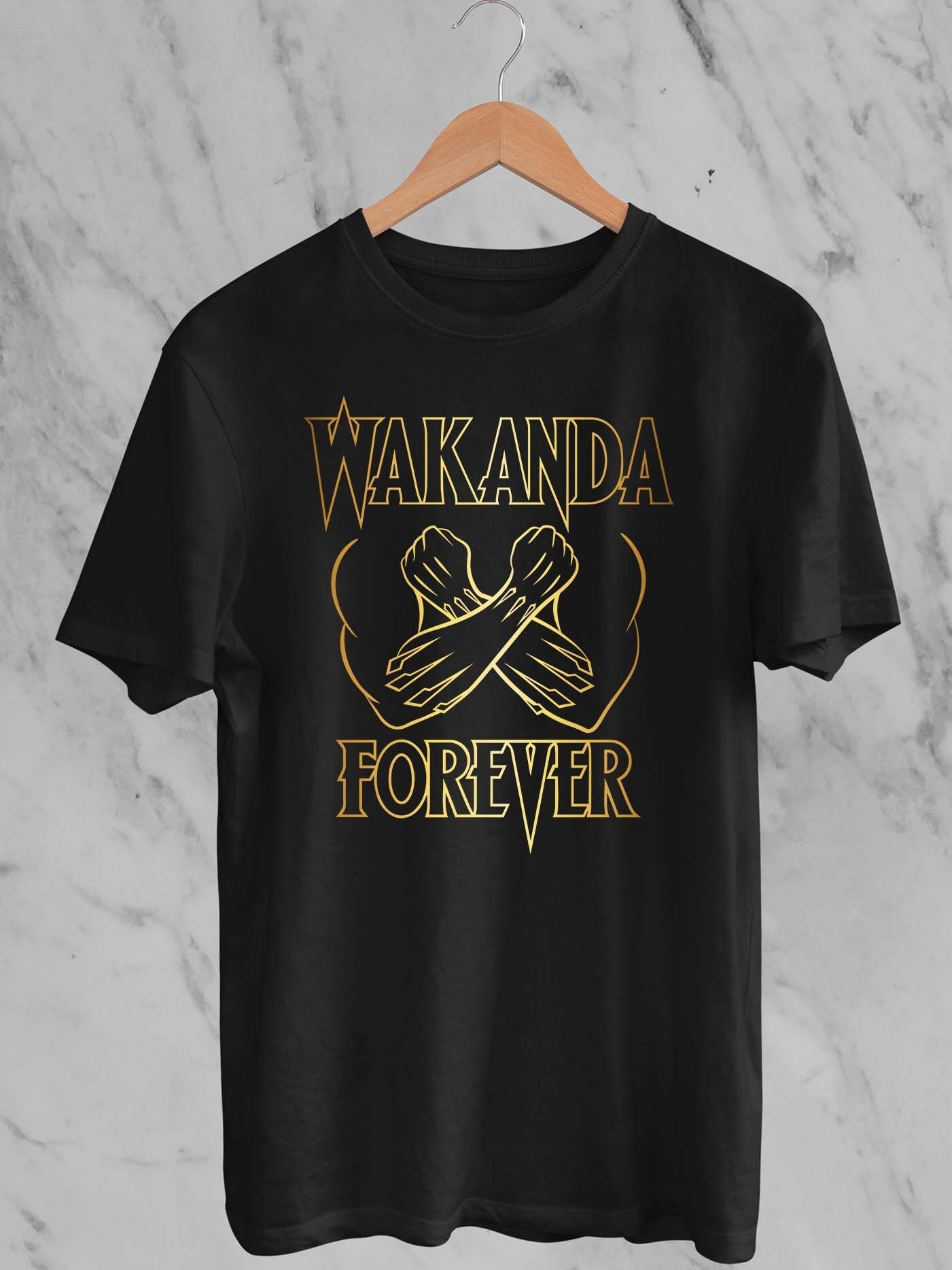 Black Panther Wakanda Forever T-Shirts Printerval Deutschland
