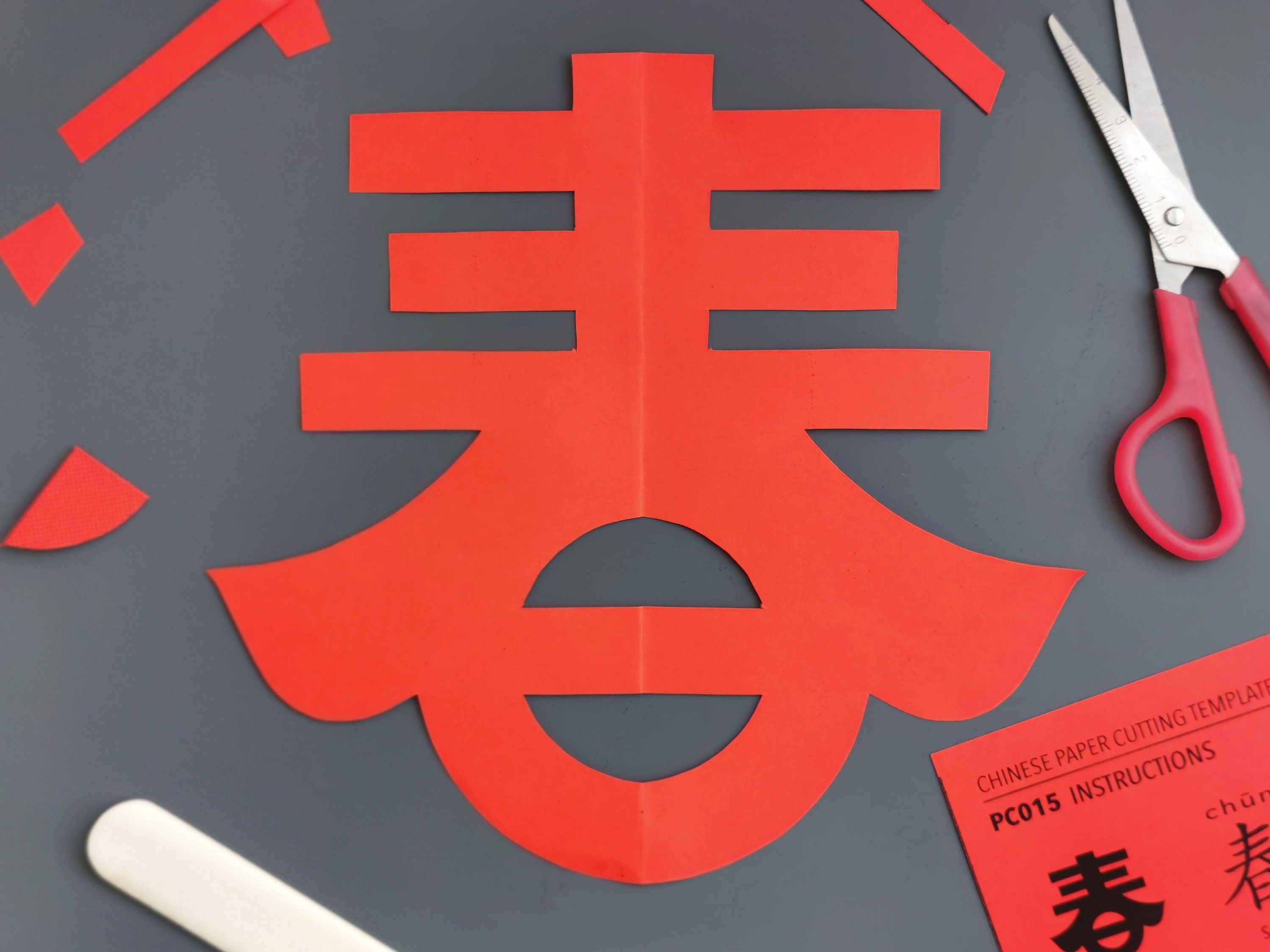 Spring/chinese Paper Cutting/digital/printable Template/pdf/a4/chinese ...