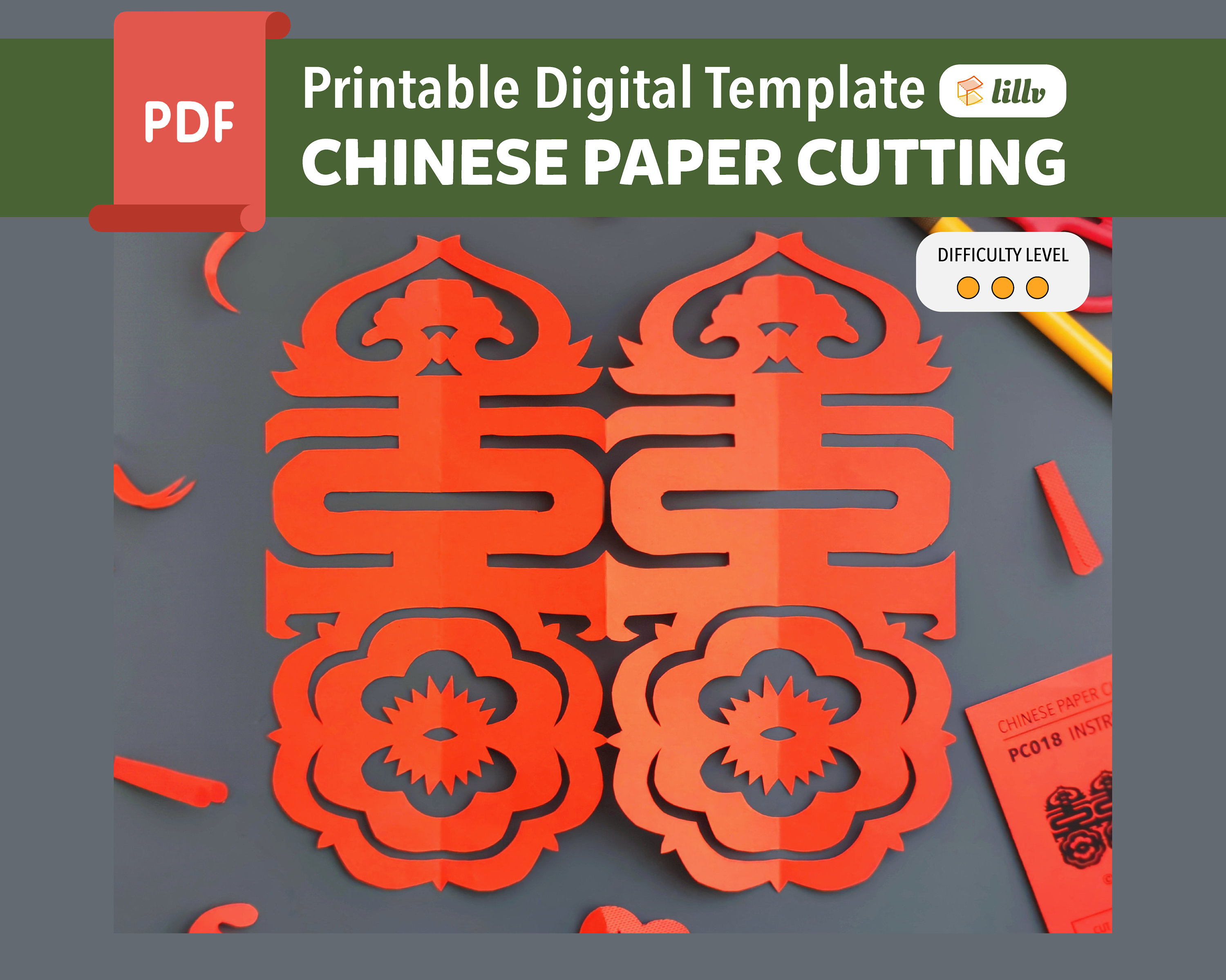 Easy Chinese Paper Cutting Templates
