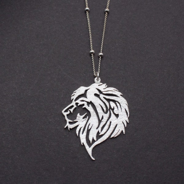 Lion Pendant - Etsy