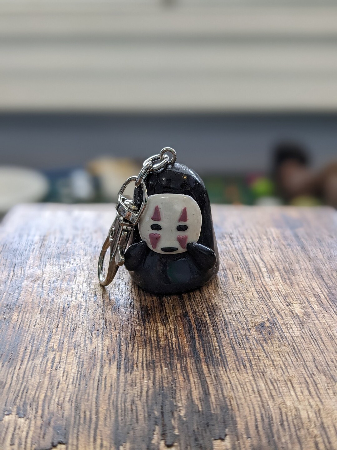 Handmade No Face Keychain L Polymer Clay Keychain L Spirited - Etsy