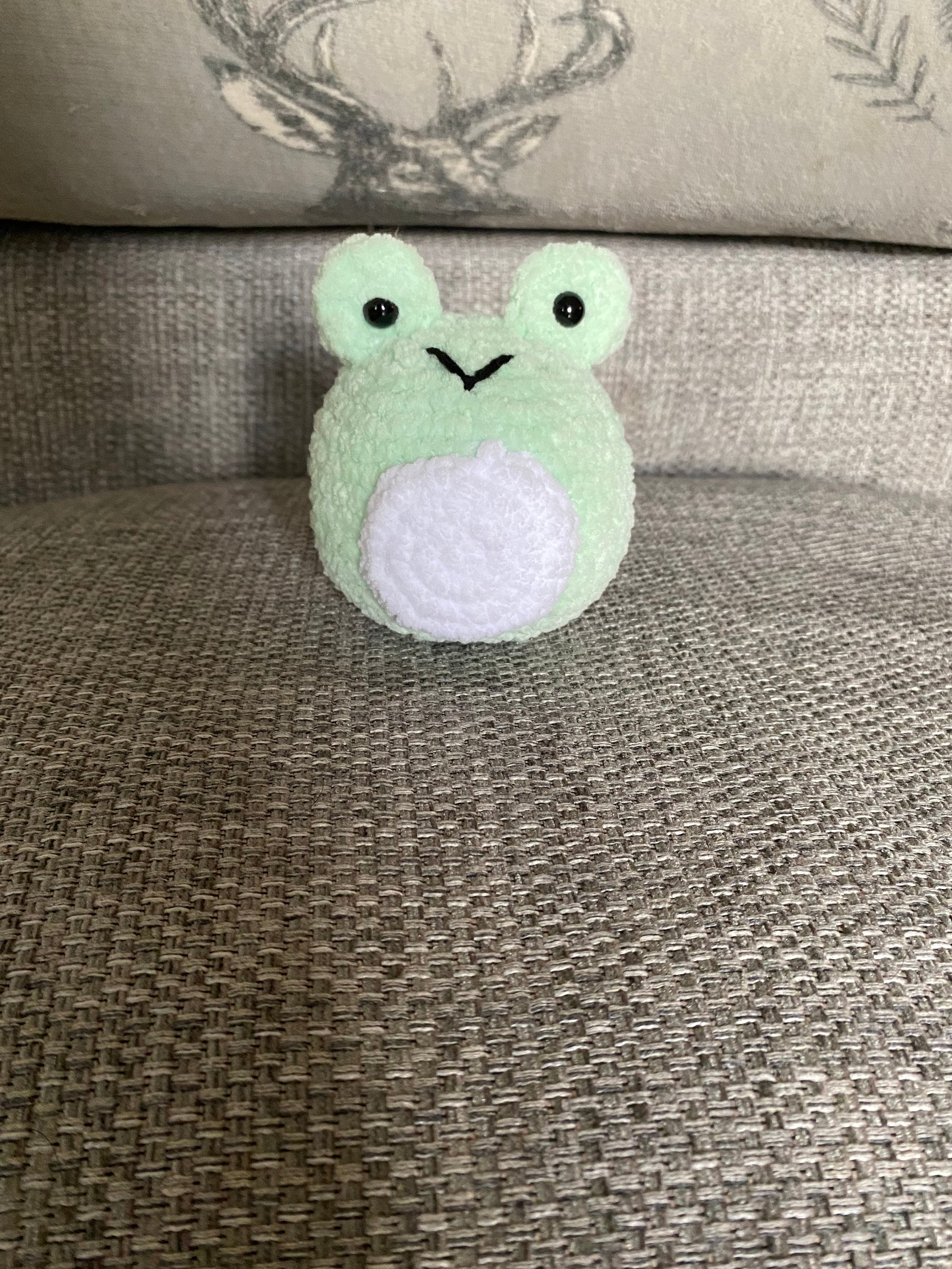 Crochet Frog Cute Crochet Frog Crochet Plushies Crochet - Etsy