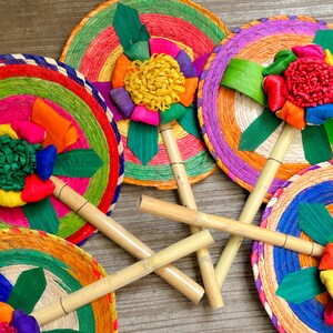 Mexican Fans, Mexican Hand Fan, Handmade Palm Fan, Fans for Wedding ...