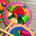 Mexican Fans, Mexican Hand Fan, Handmade Palm Fan, Fans for Wedding ...