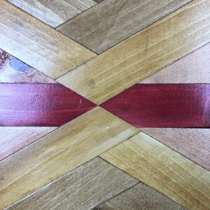 Original Geometric Wood Wall Art CROSSROADS Statement Handcrafted ...