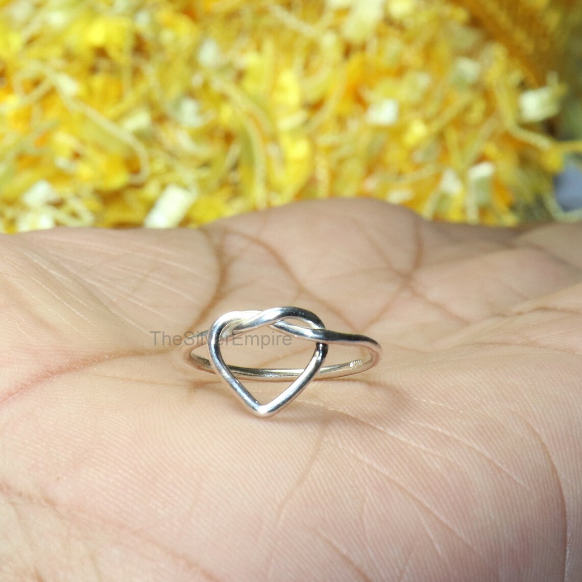925 Sterling Silber Herz Ring Liebe Silber Ring | Etsy