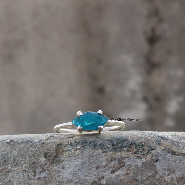 Apatite Ring - Etsy