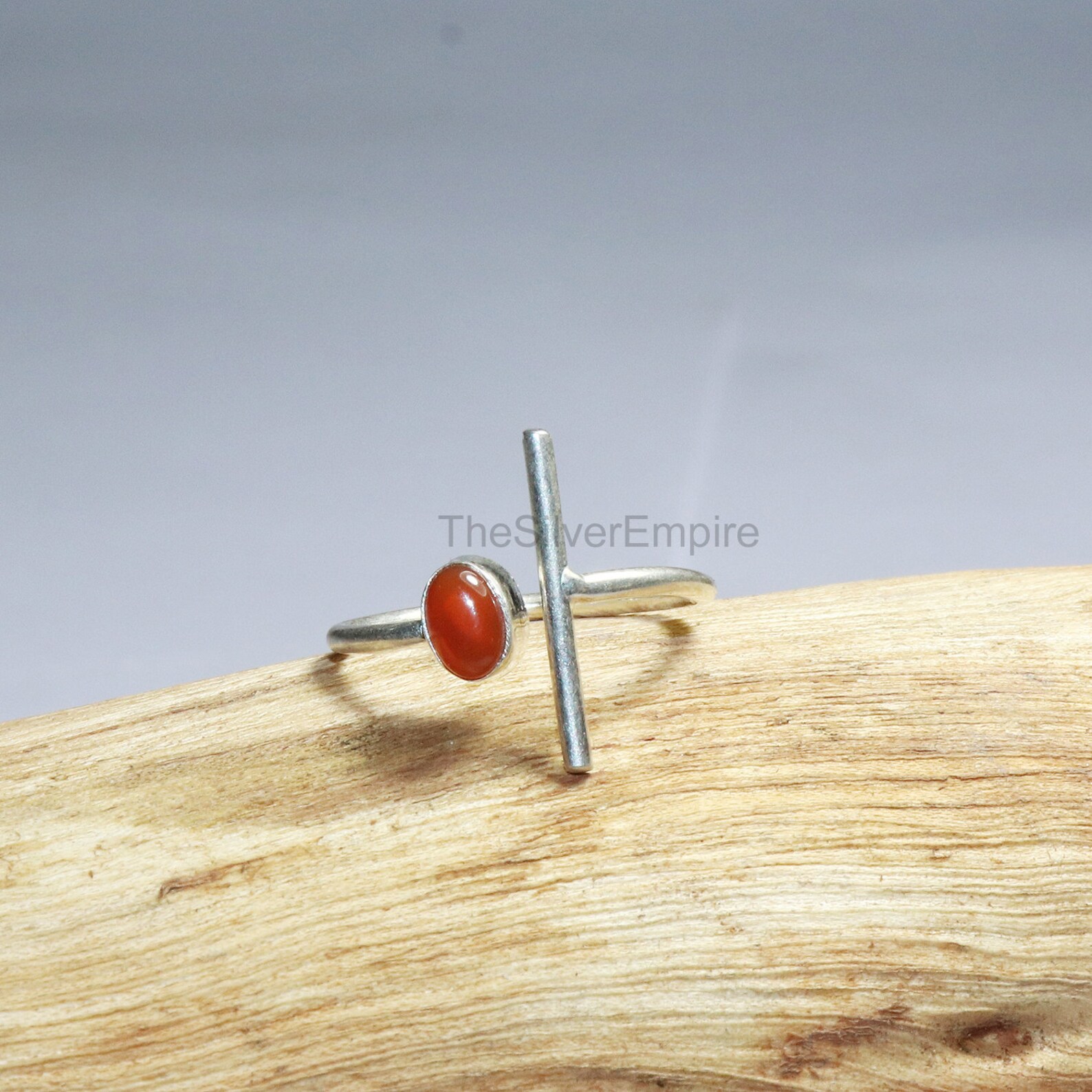 925 Sterling Silber Ring Karneol Ring Natürlicher Karneol | Etsy