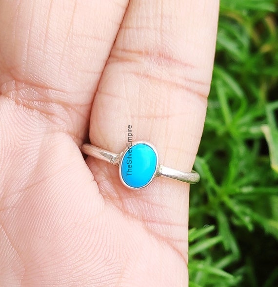 Natural Turquoise Ring Handmade Ring Ring for Women - Etsy