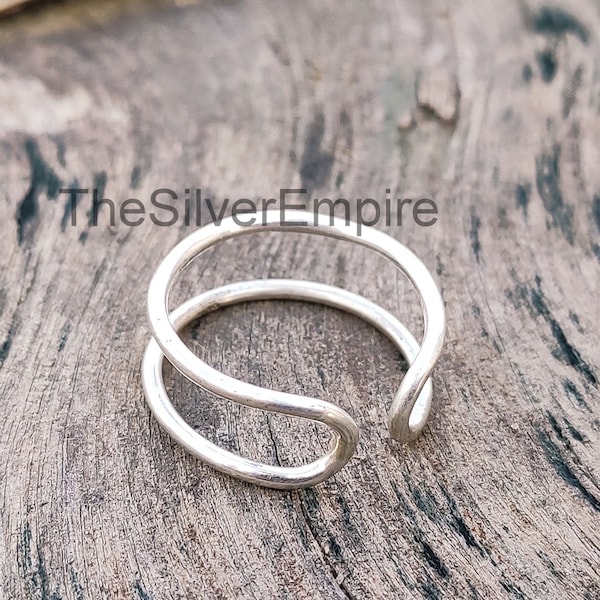Double Band Ring - Etsy