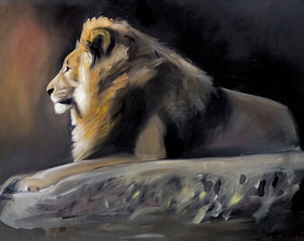 Aslan Art Painting - Etsy