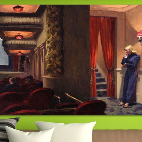 Automat Painting by Edward Hopper Art Reproduction - Etsy