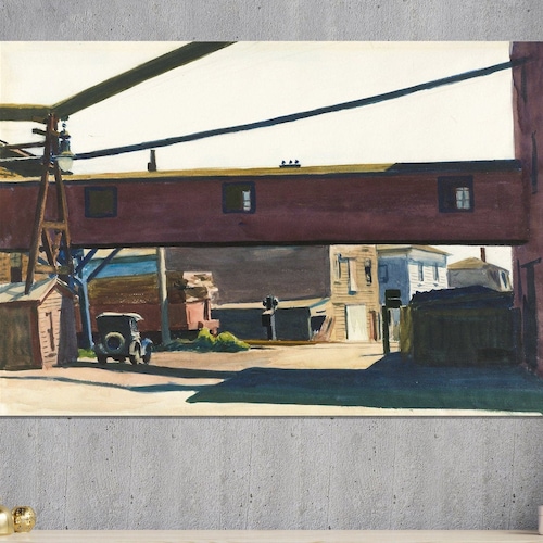 Automat Painting by Edward Hopper Art Reproduction - Etsy