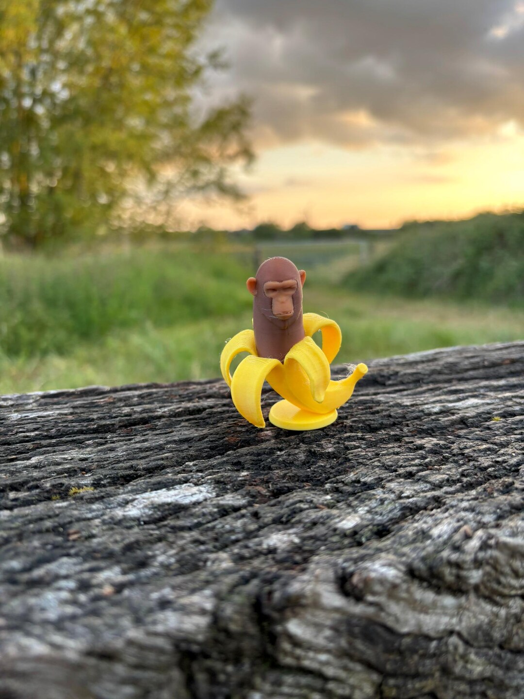 Chimpanzini Bananini Figure: 3D Printed Meme Desk Toy - Etsy
