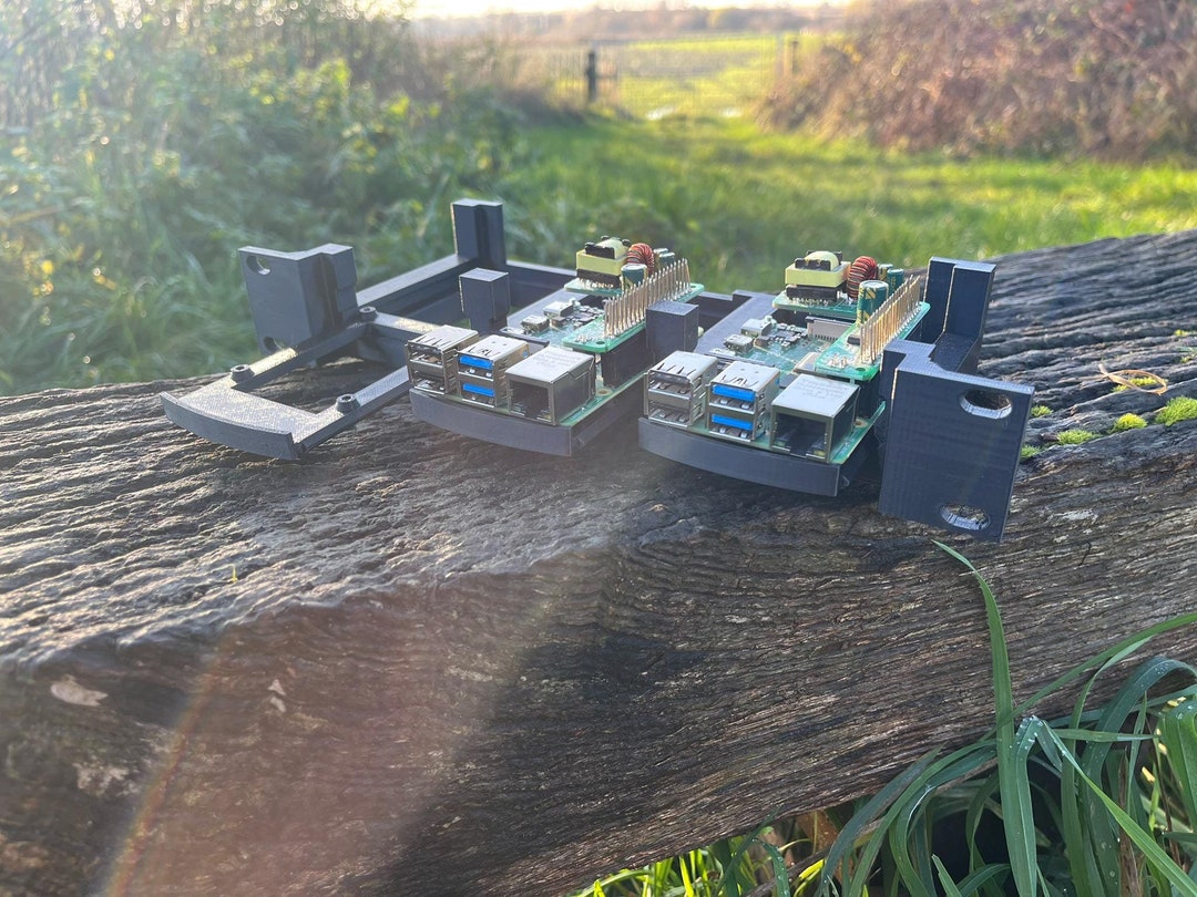 Raspberry Pi Cluster Rack | 3-bay Poe, 5-bay USB or 6-bay Poe ...