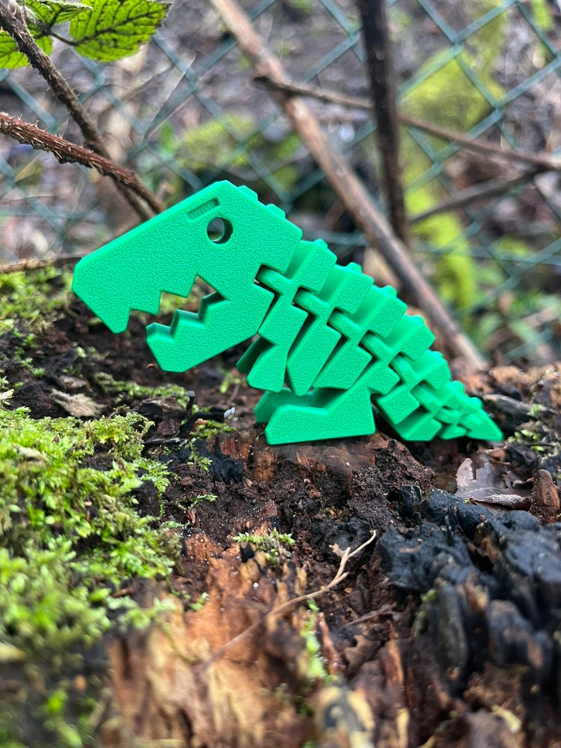 Flexy Rexy Articulated Dinosaur Toy Unleash Jurassic Joy - Etsy UK