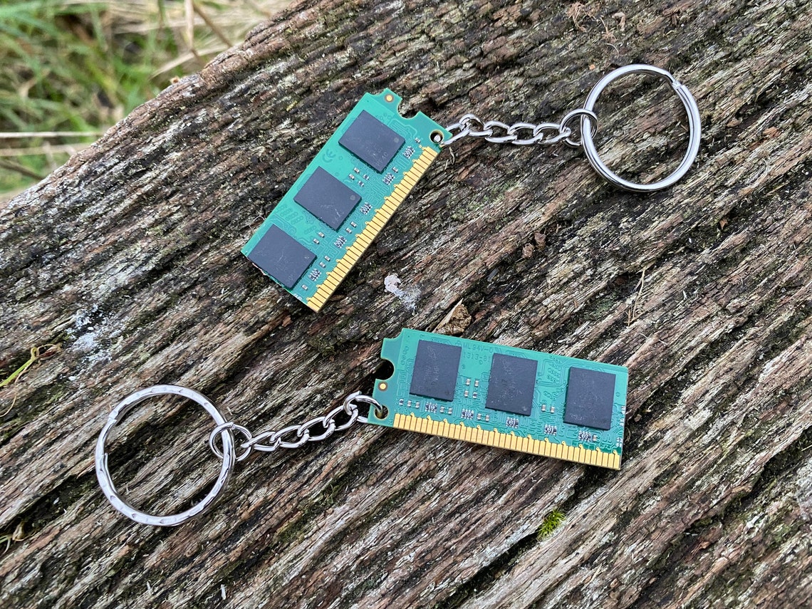 Computer RAM Circuit Board PCB Keychain - Etsy