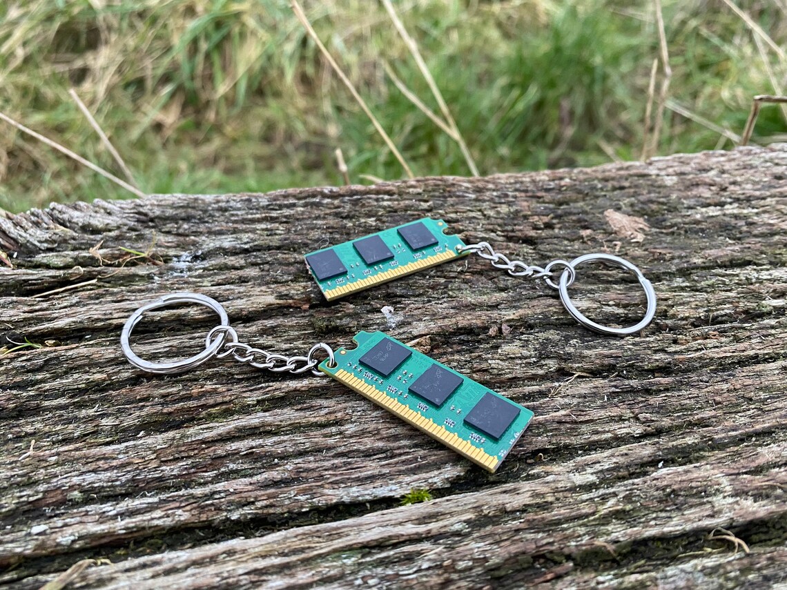 Computer RAM Circuit Board PCB Keychain - Etsy