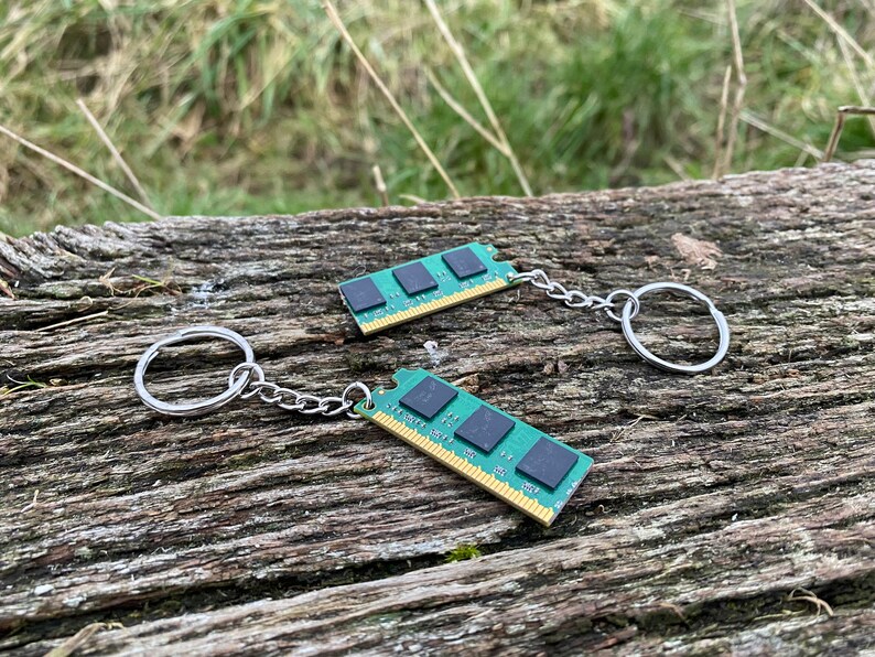 Computer RAM Circuit Board PCB Keychain - Etsy