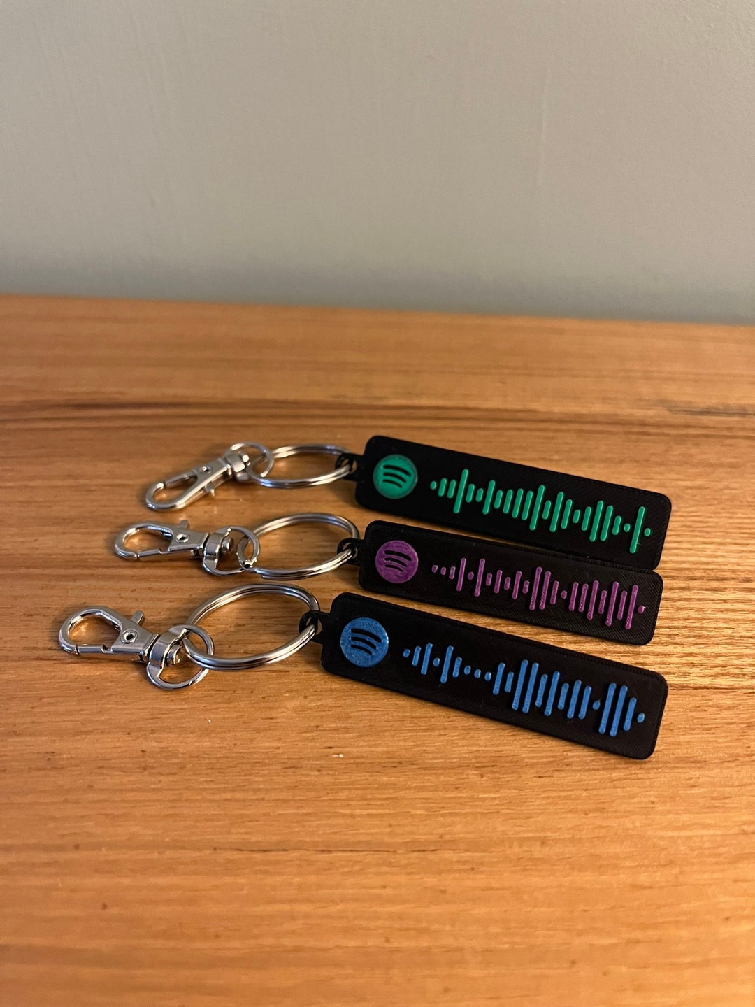 Personalised Spotify QR Code Keyring - Give the Gift of Your Love ...