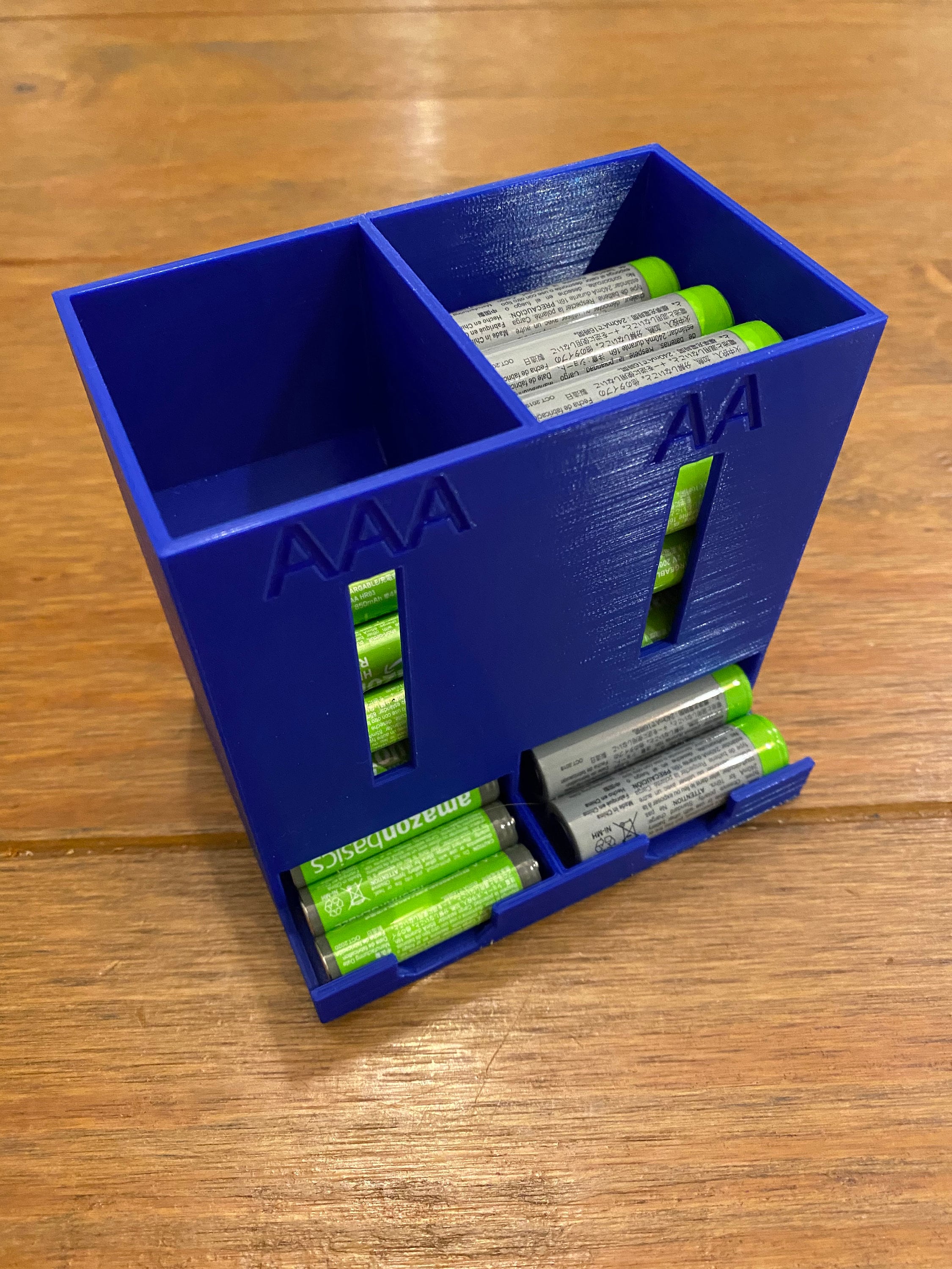 Custom Modular Battery Holder & Dispenser: AA, AAA, C, D Storage - Etsy