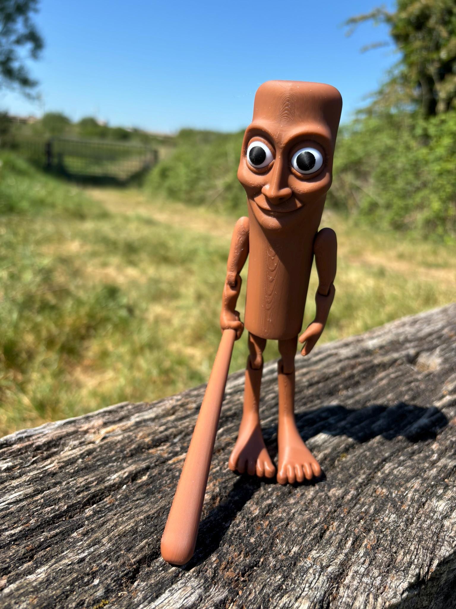 Tung Tung Tung Sahur Figure | Articulated Meme Toy | Viral Internet ...