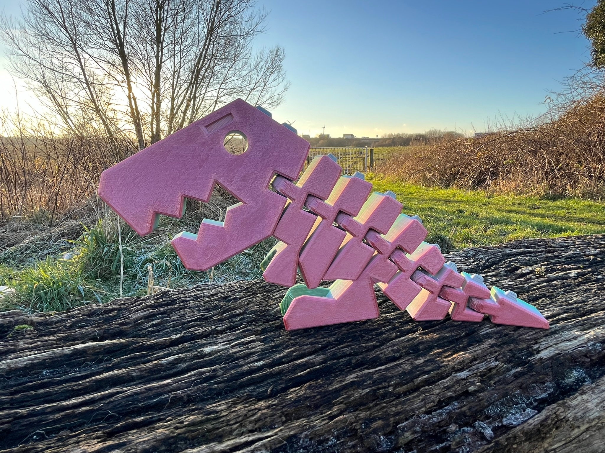 Flexy Rexy Articulated Dinosaur Toy Unleash Jurassic Joy - Etsy UK