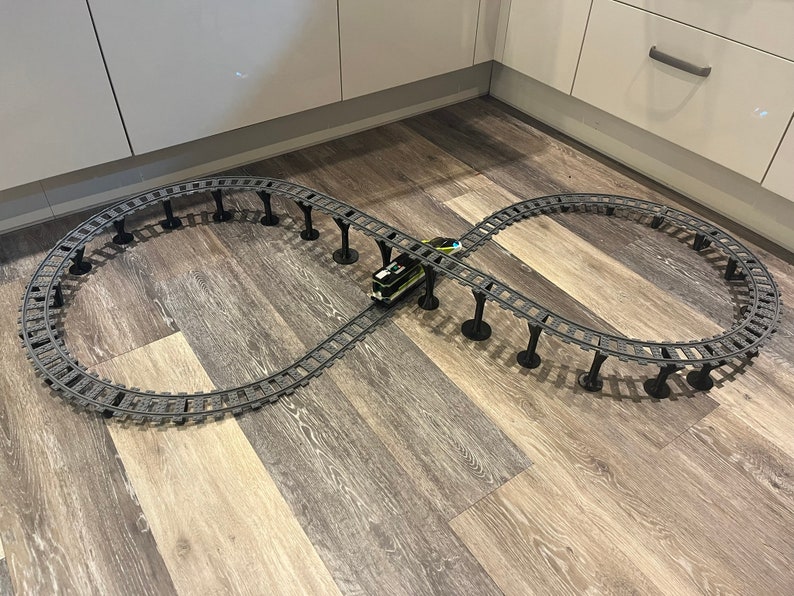 LEGO Compatable Train Bridge | 28-piece Elevation Track System ...